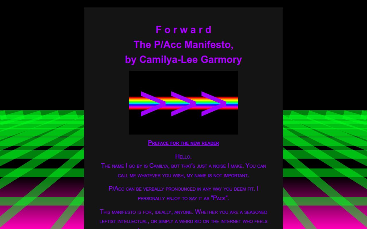 The Progressive Accelerationist Manifesto